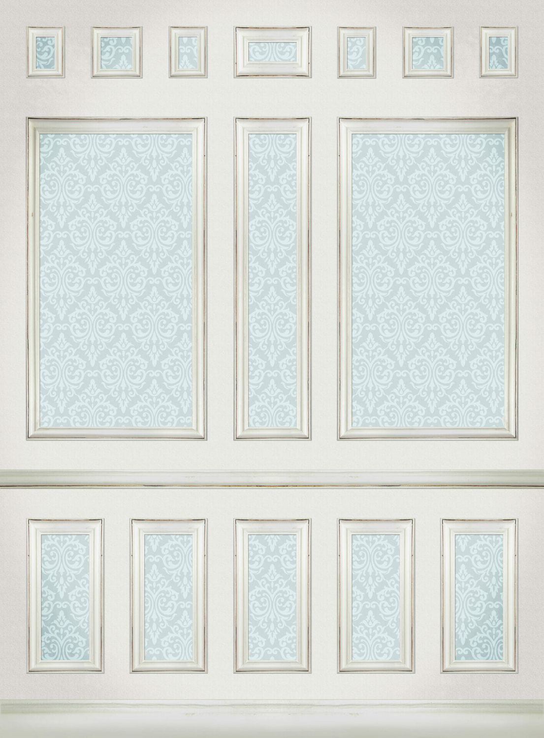 Wallpapered Panels Blue Vinyl Photography Backdrop For Studios - Frank ...