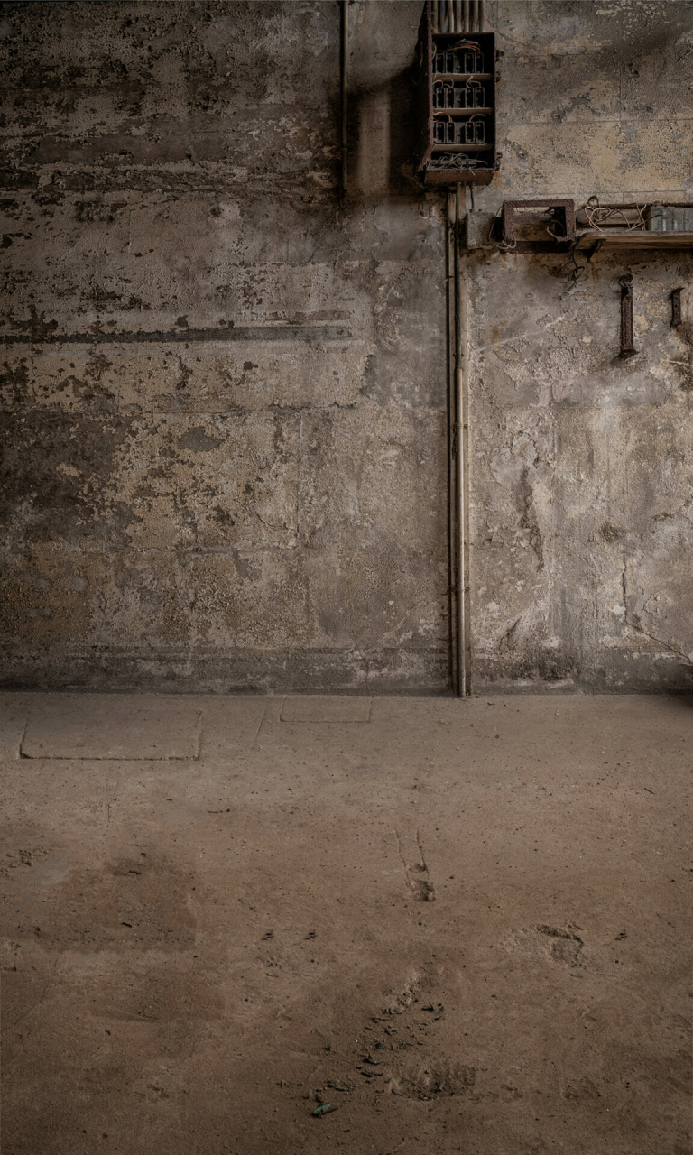 Rundown Factory Wall Vinyl Photography Backdrop For Studios – Frank Doorhof